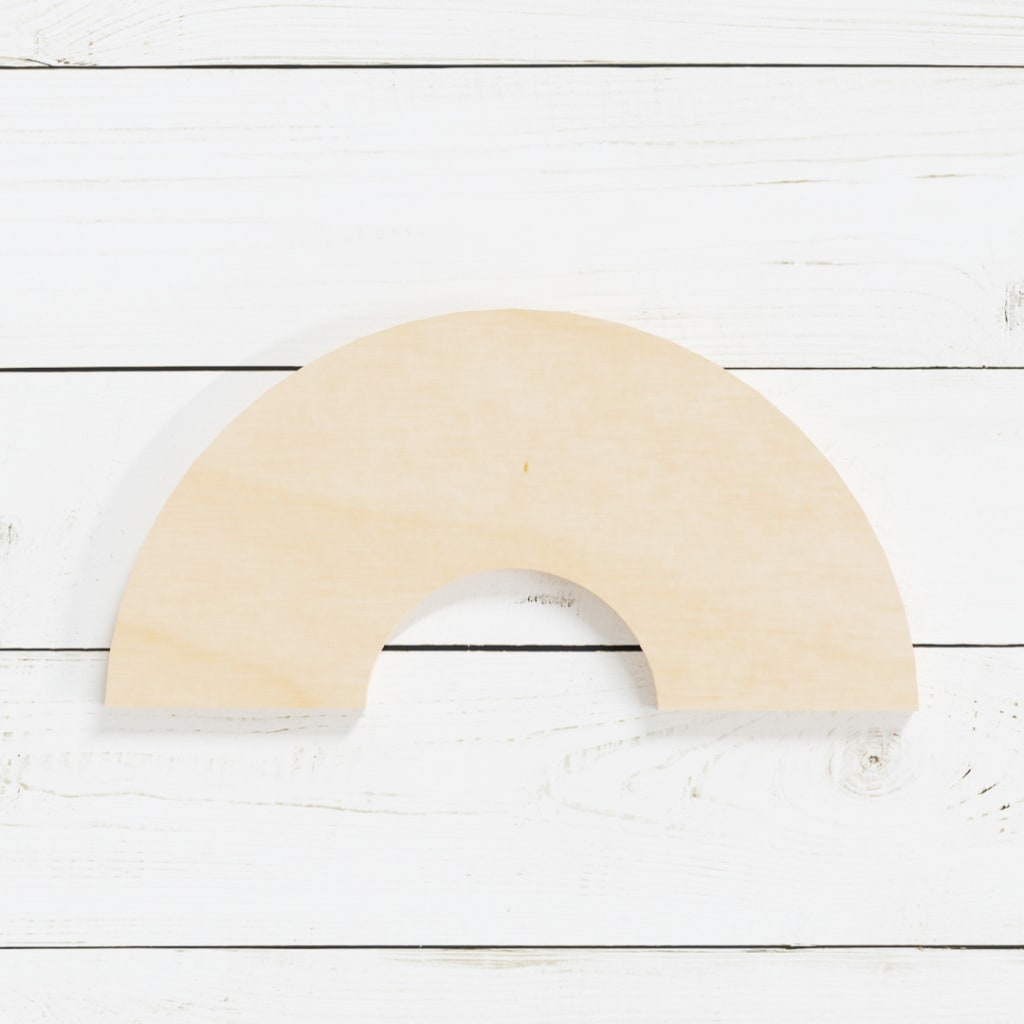 Rainbow Craft Shape - Any Material | CraftCuts.com
