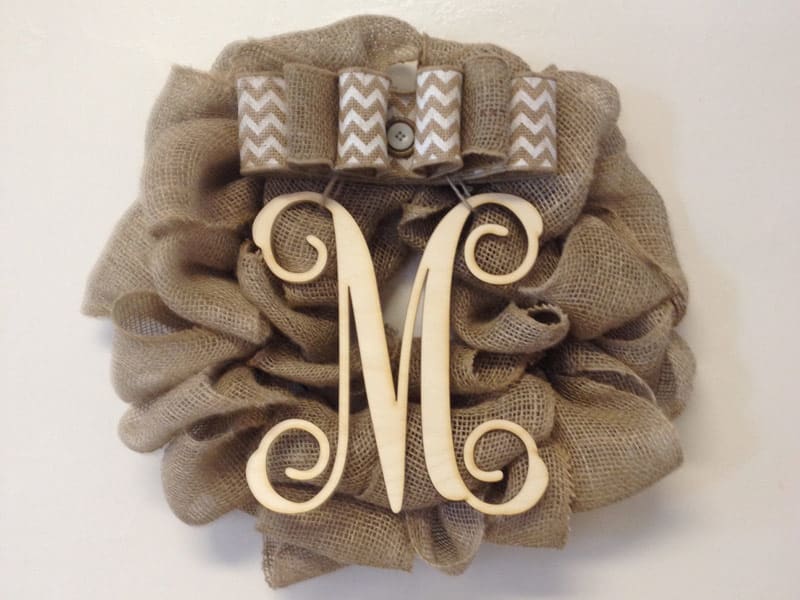 Vine Letter - Vine Initial | Craftcuts.com