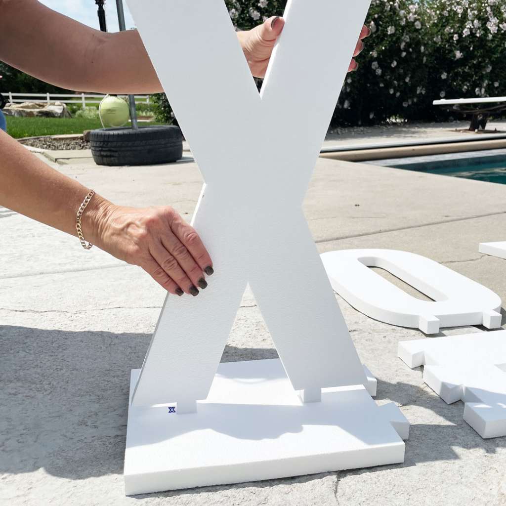 Standing Floating Foam Letters | Craftcuts.com