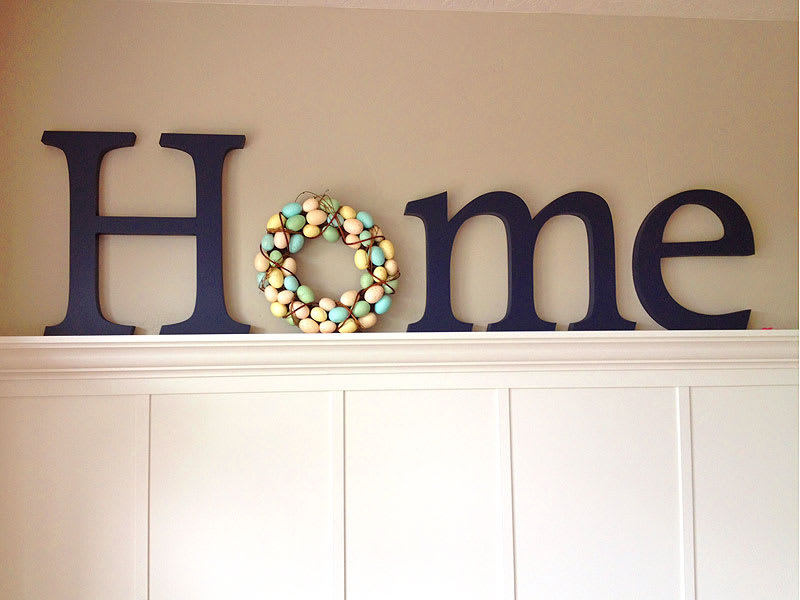 Painted Standing Wood Letters | CraftCuts.com