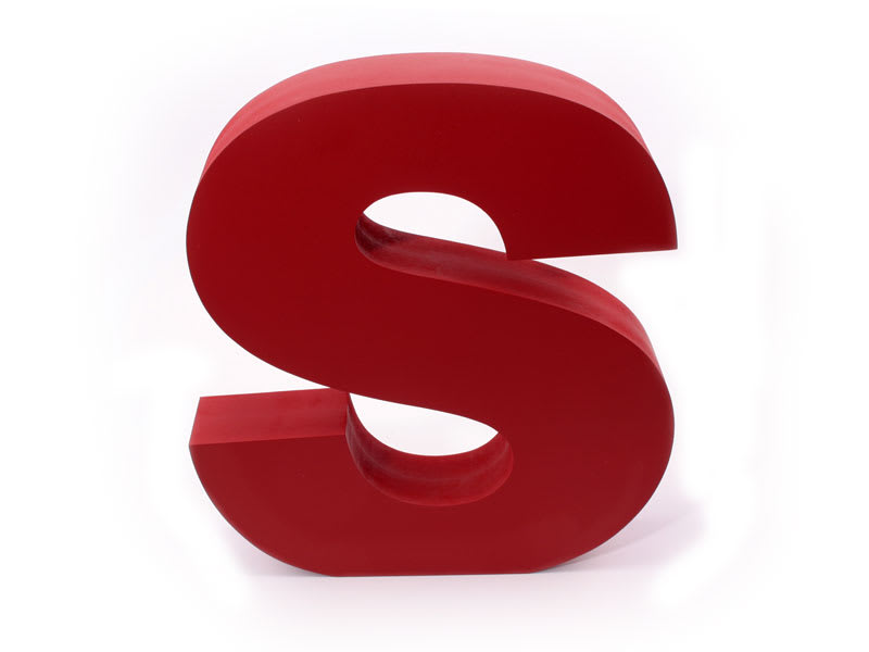 Painted Standing Wood Letters | CraftCuts.com