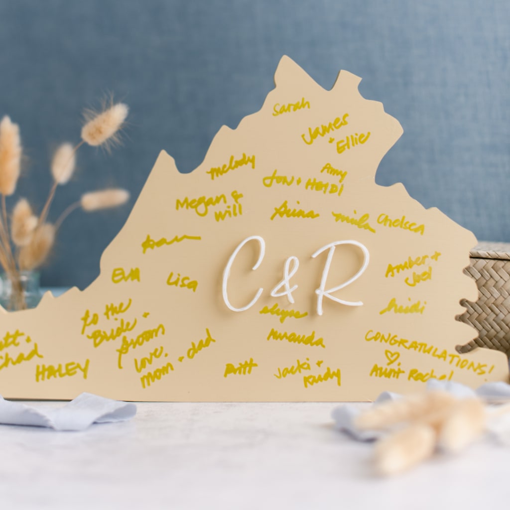 Virginia Craft Shape - Wood Cutout - Any Size | CraftCuts.com