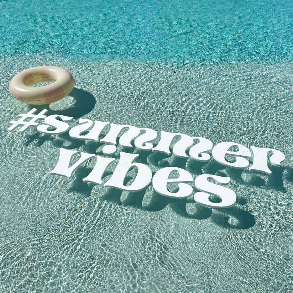 Hashtag Floating Foam Letters | CraftCuts.com