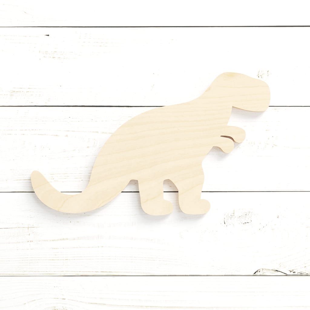 T-Rex Dinosaur Craft Shape - Any Material | CraftCuts.com