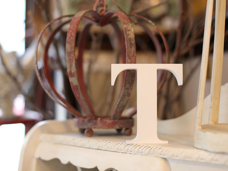Painted Standing Wood Letters | CraftCuts.com