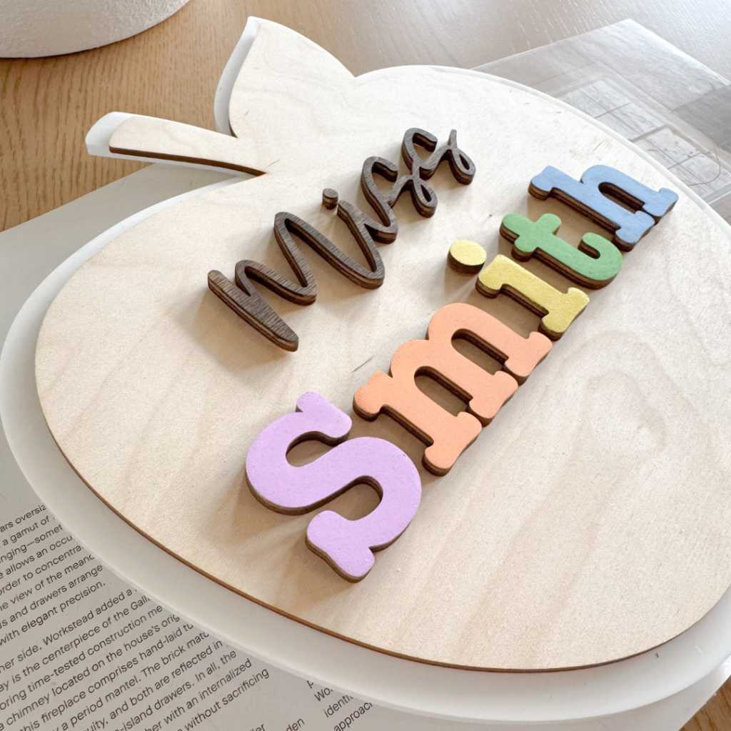 Apple Craft Shape - Any Material | CraftCuts.com