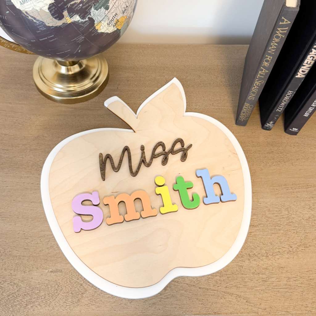 Apple Craft Shape - Any Material | CraftCuts.com