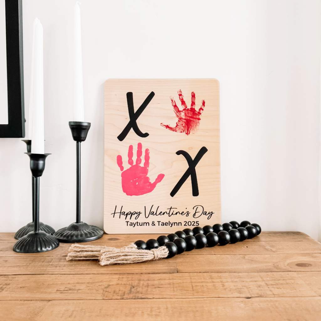 Valentine's Day Handprint Sign | CraftCuts.com