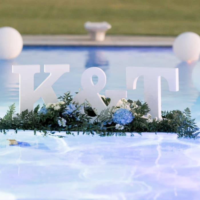 Wedding Floating Foam Letters | CraftCuts.com