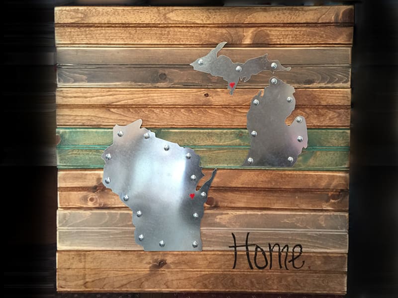 Michigan Craft Shape - Wood Cutout - Any Size | CraftCuts.com