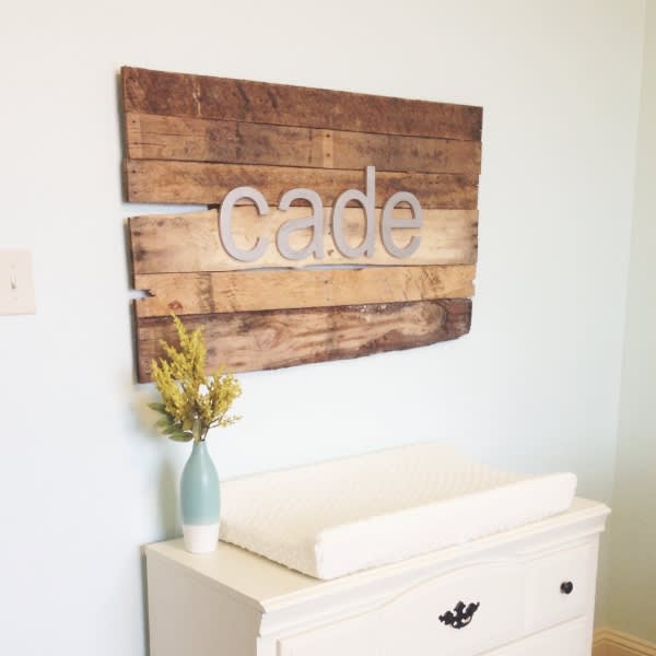 Custom Nursery Letters | CraftCuts.com