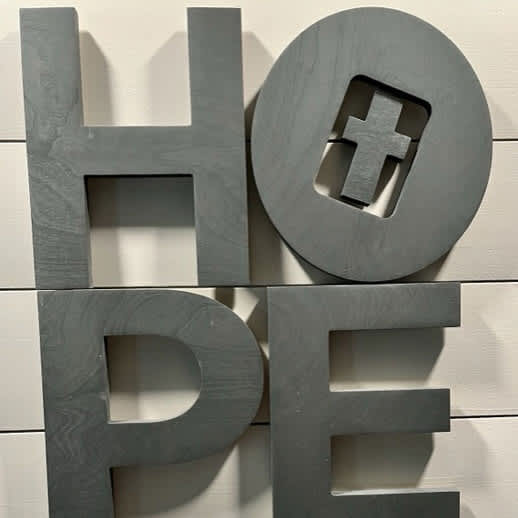 Wood Church Lettering | CraftCuts.com