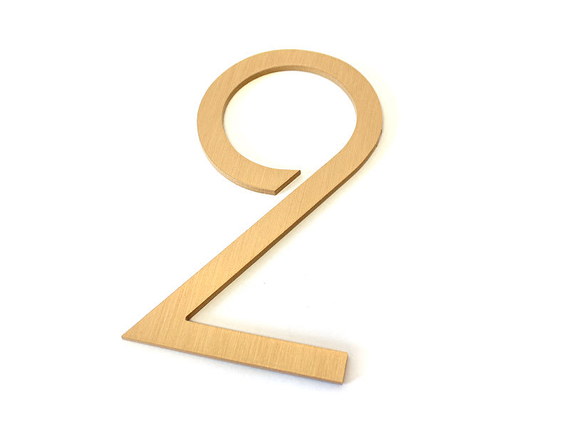Bronze Numbers - Custom, Any Size, Any Style | Woodland Manufacturing