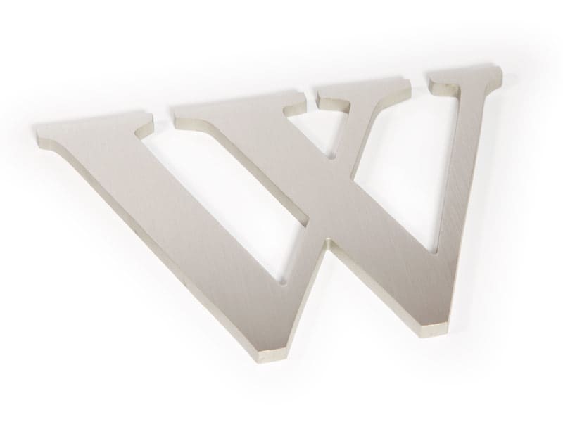 Stainless Steel Letters - Any Font. Any Size. Custom. | Woodland ...