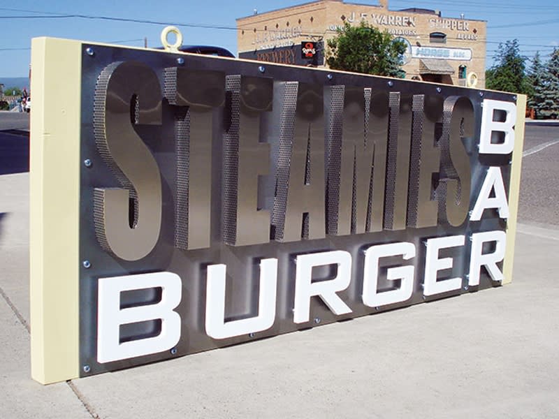 Custom Fabricated Metal Sign - Any Design | Woodland Manufacturing