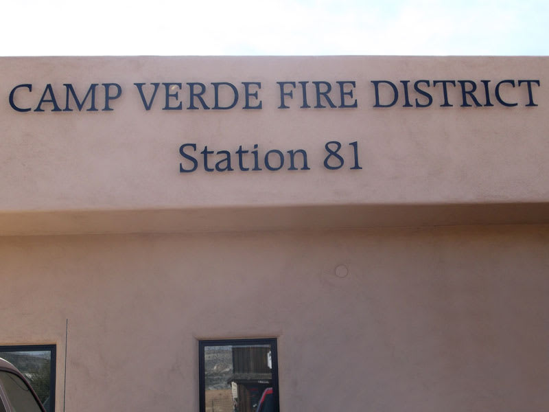Fire Station Signs - Custom Fire Department Signs | Woodland Manufacturing