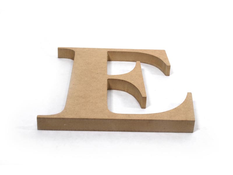 Unpainted MDF Wood Letters | MDF Letters | Composite Letters