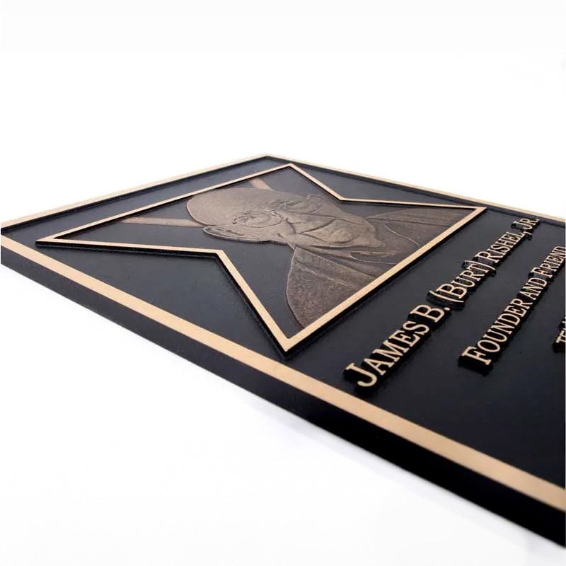 Bronze Photo Portrait Plaque - Custom Lifetime Guarantee | Woodland ...