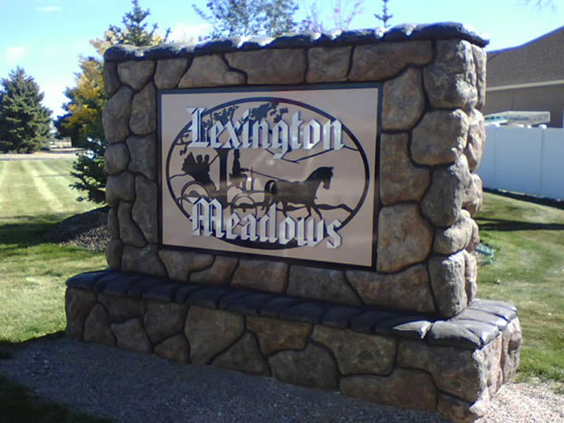 Neighborhood Signs - Custom Subdivision Signs | Woodland Mfg