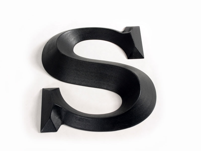 Painted Prismatic Letters | Woodland Manufacturing