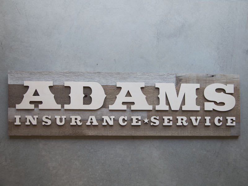 Reclaimed Wood Signs - Custom Made and Sourced in Idaho | Woodland ...