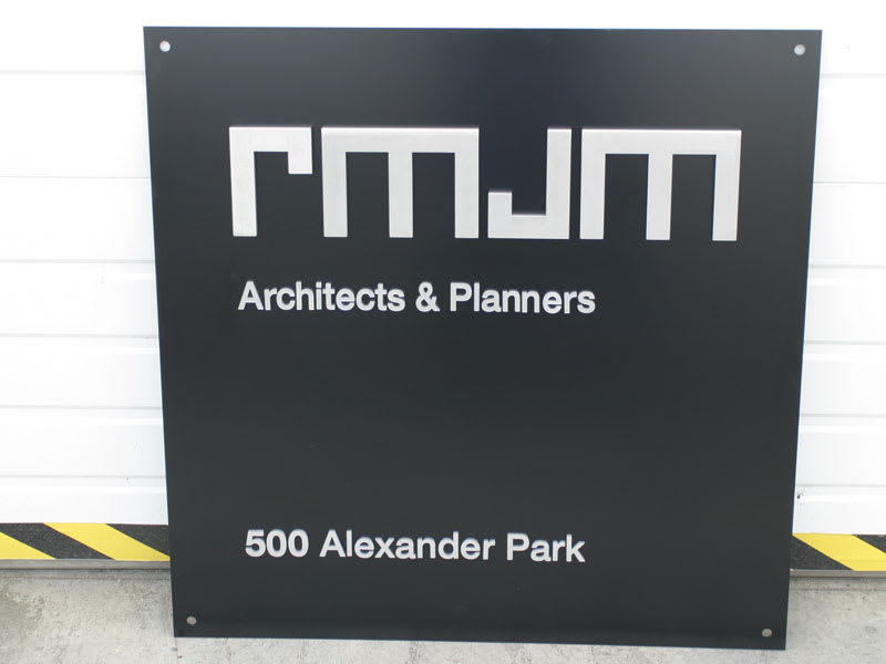 Custom Metal Signs & Displays - Finished | Woodland Mfg