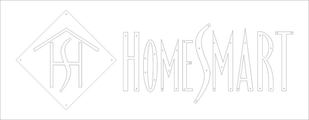 HomeSmart Franchise Letters and Logo