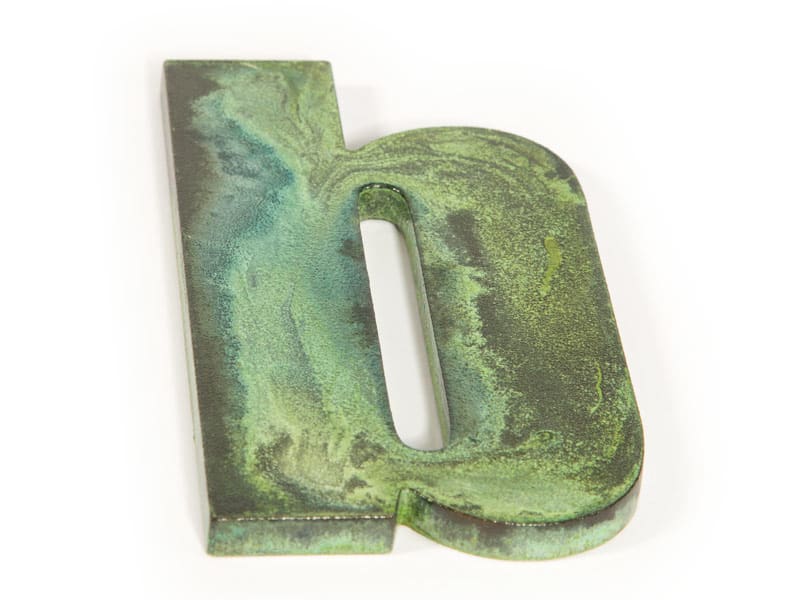 Patina Letters - Patina Bronze Letters | Woodlandmanufacturing.com