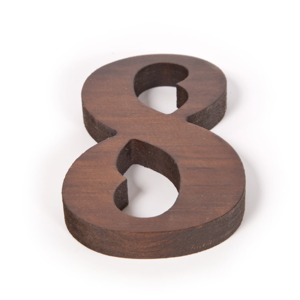 Painted Outdoor Wood Numbers - Any Size. Any Font. Any Color ...