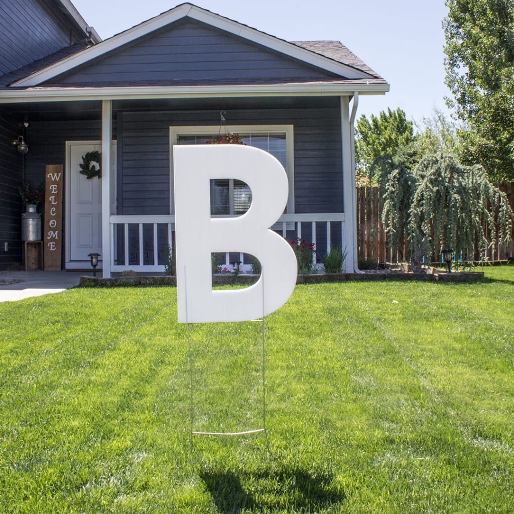 Plastic Event Letters - Temporary Signs made Custom in Any Style