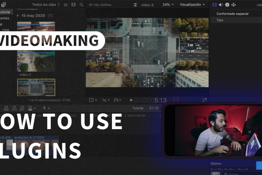 How to install plugins and use them to edit your videos