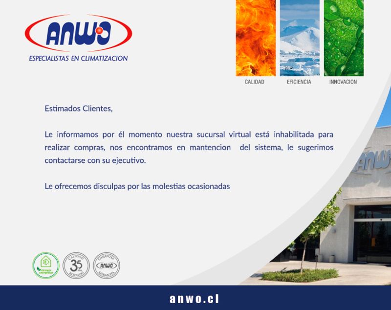 Anwo, calefacción, aire acondicionado