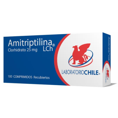 Amitriptilina 25 mg x 100 comp - EASYFARMA