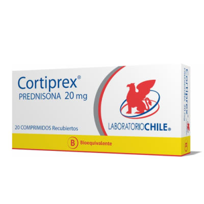 Cortiprex 20 mg. 20 comp. - EASYFARMA