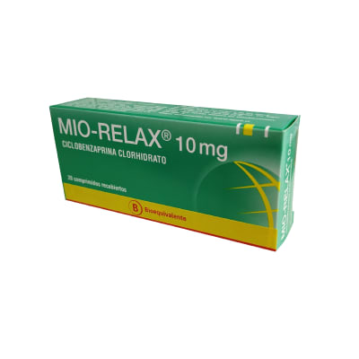 Mio-Relax 10 mg x 20 comp - EASYFARMA