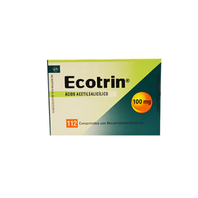Ecotrin 100 mg x 112 comp - EASYFARMA