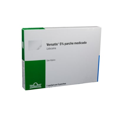 Versatis parche 5% 5 unidades - EASYFARMA