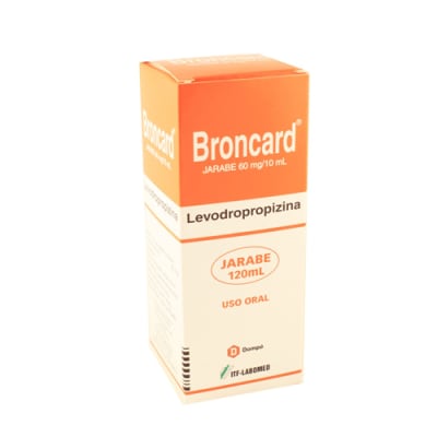 Broncard Jarabe x 120 ml - EASYFARMA