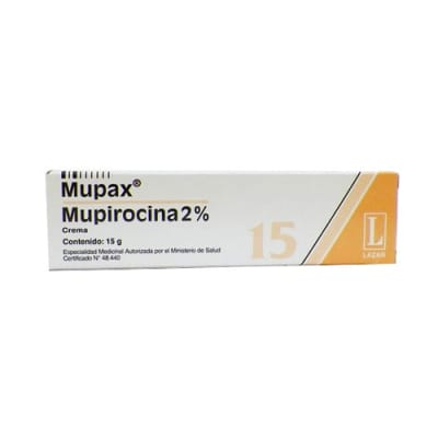 Mupax 2% crema tópica 15 g - EASYFARMA
