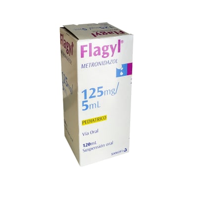 Flagyl Pediatrico 125mg/5ml x 120 ml - EASYFARMA