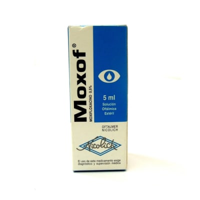 Moxof 0,5% Gotas oft. x 5 ml - EASYFARMA