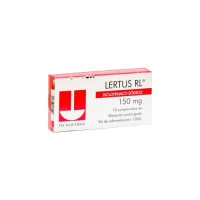 Lertus RL 150 mg x 10 comp - EASYFARMA
