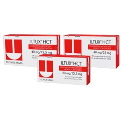 Iltux HCT 40/25 mg x 28 comp - EASYFARMA