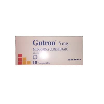 Gutron 5 mg x 10 comp - EASYFARMA