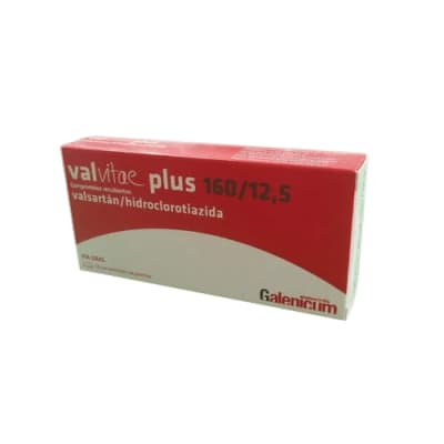 Valvitae Plus 160 /12,5 mg x 28 comp - EASYFARMA