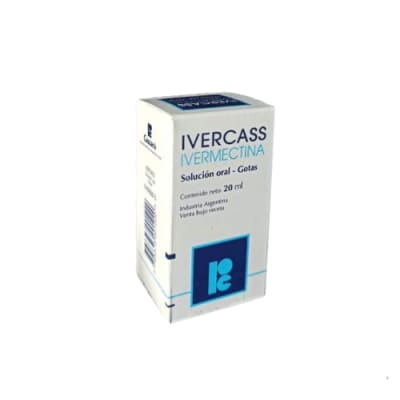 Ivercass gotas orales 20 mL - EASYFARMA