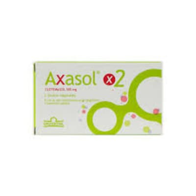 Axasol 500 mg x 2 óvulos - EASYFARMA