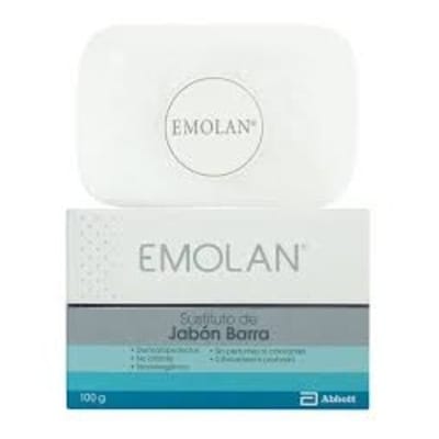 Emolan sustituto de jabón en barra 100 g F.V. 10/2021 - EASYFARMA