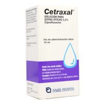Cetraxal ótico 0.3% 10 ml - EASYFARMA