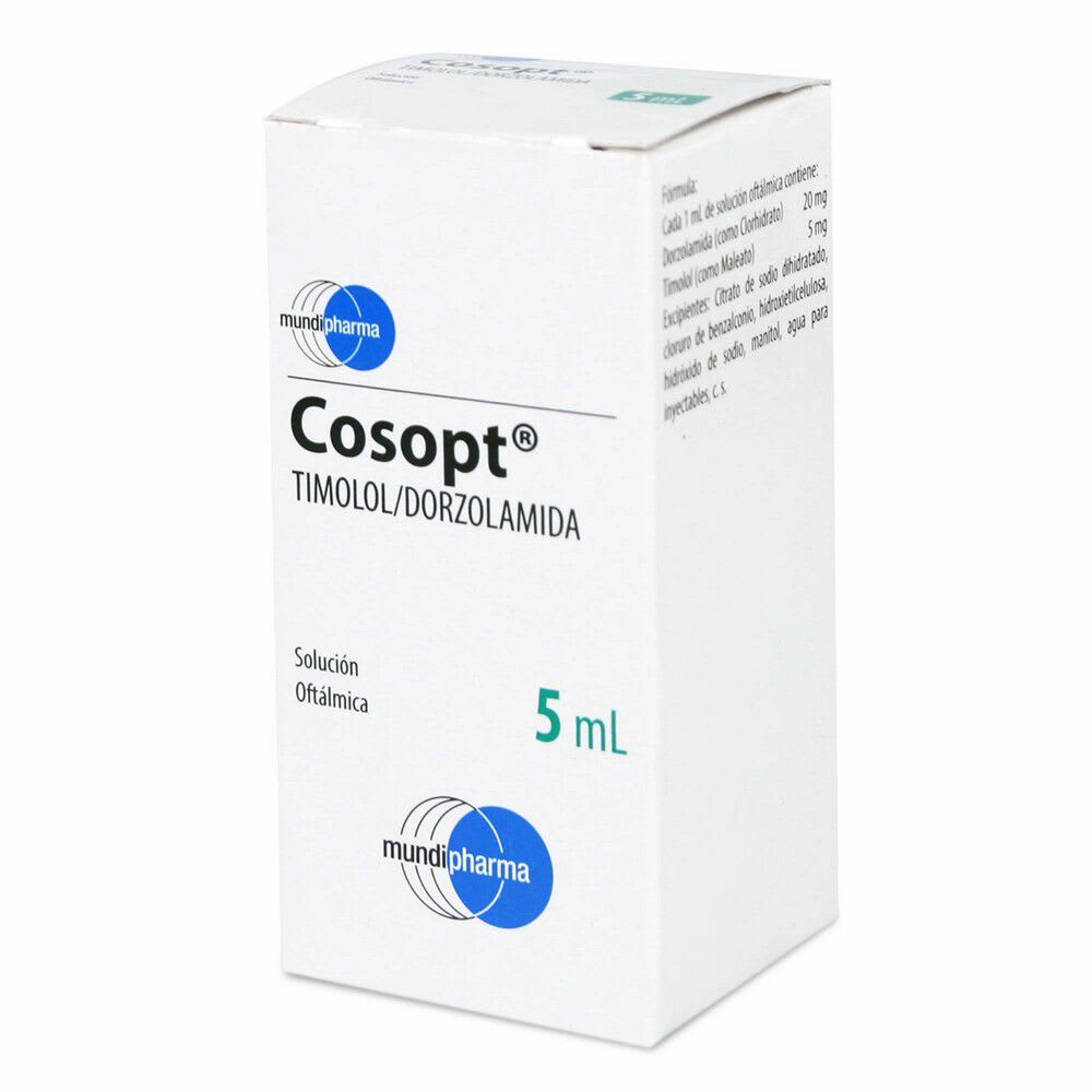 Cosopt solución oftálmica 5 ml - EASYFARMA
